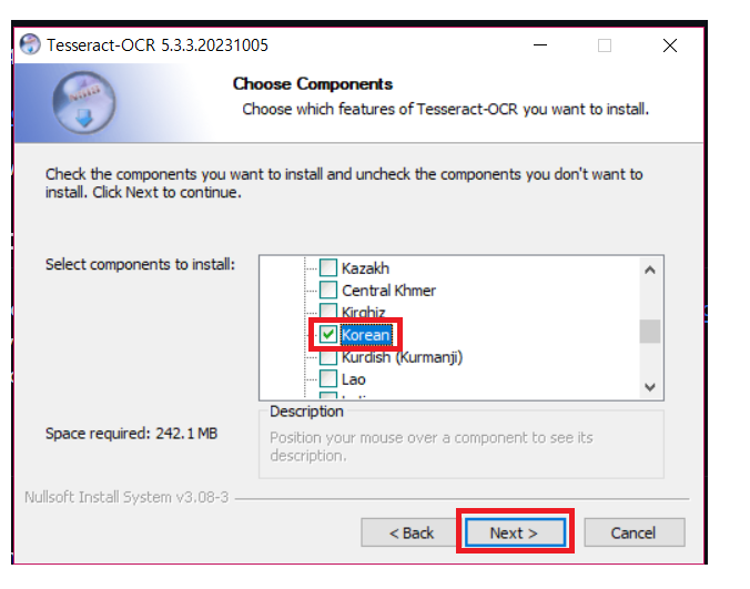 [OCR] Tesseract OCR 설치 및 사용방법