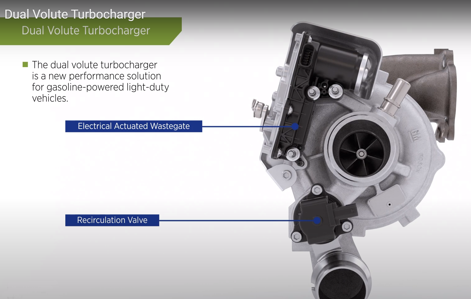Dual volute turbocharger