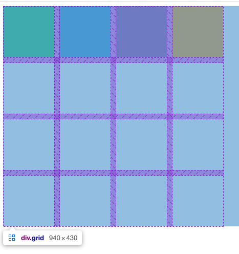 Grid - Rows and Columns & shortcut