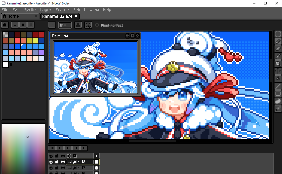 [Aseprite] 픽셀아트 프로그램 무료로 설치하기 (2022.06.17)