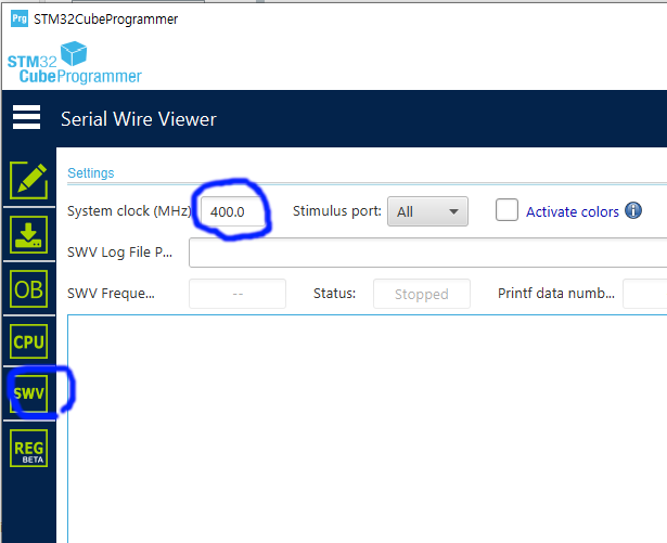 SWV로 printf 나오게 하기. (STM32CubeIDE 사용) :: 개발하다 보면 이건 필요해