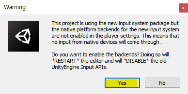 [Unity] New Input System #1 | 세팅하기