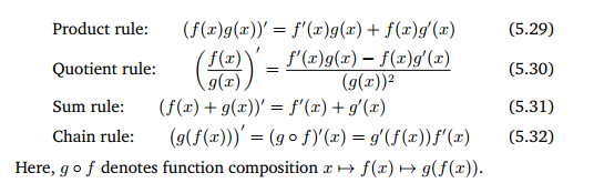 Differentiation of Univariate/Multivariate Functions