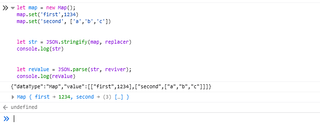 Javascript Map 객체 문자로 변경(Javascript map object stringfy)