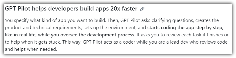 Copilot 말고 GPT Pilot 으로 코딩해보자. :: 머가필요해