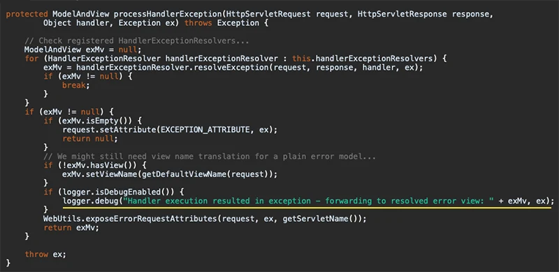 Spring MVC, SimpleMappingExceptionResolver를 통한 간단한 예외 처리 방법