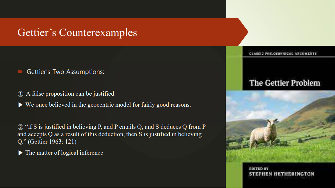 The Gettier Problem: A Short Introduction to Contemporary Epistemology