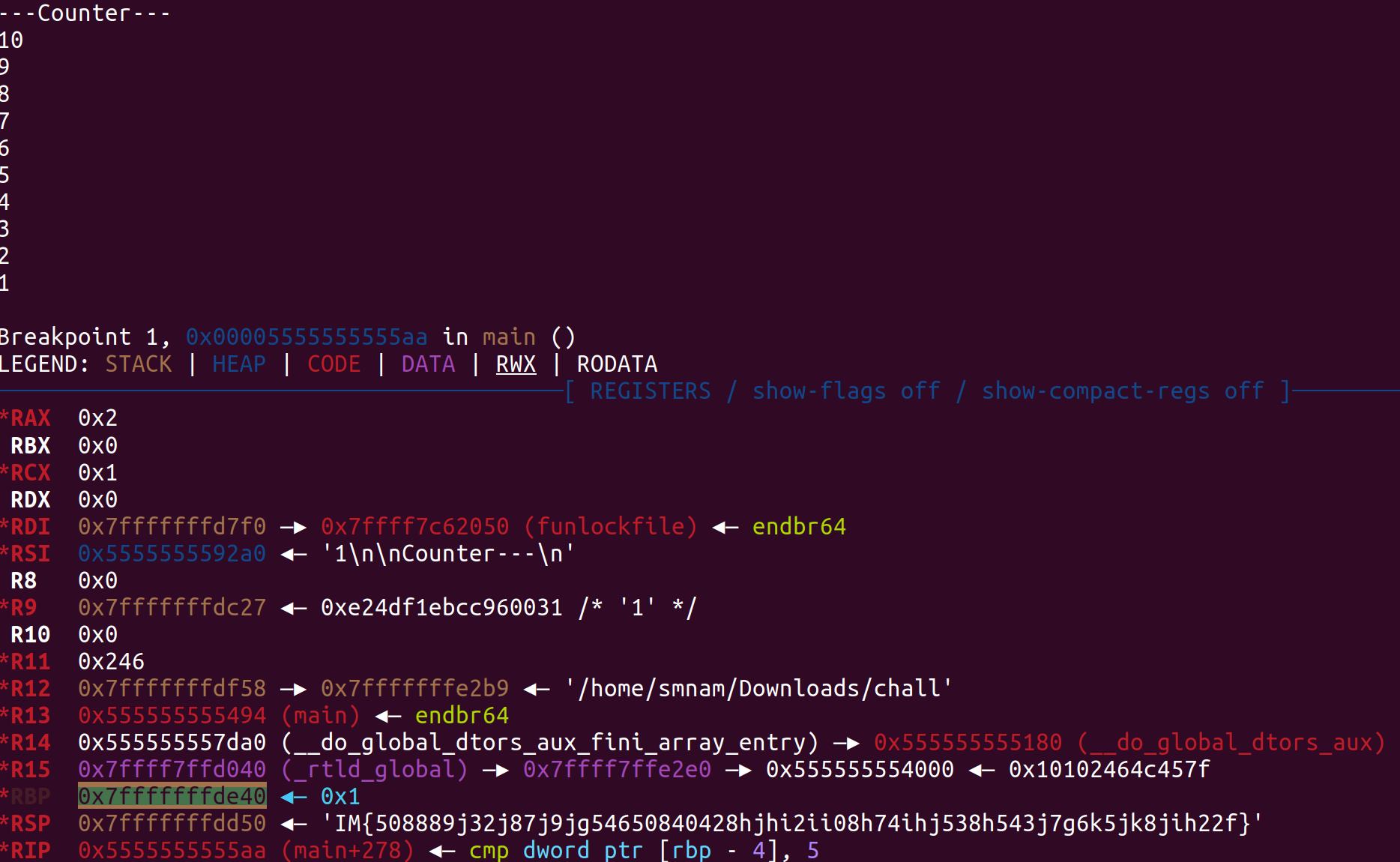 [Dreamhack] Small Counter