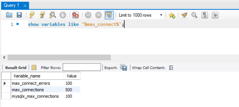 MySQL too many connections 에러 발생 해결 방법