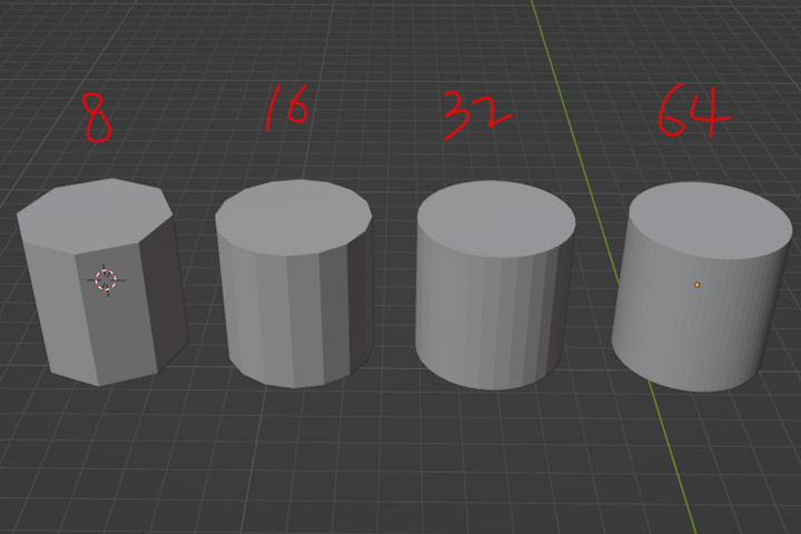 [blender modeling] 01. subdivide modifier 사용하기 (3)