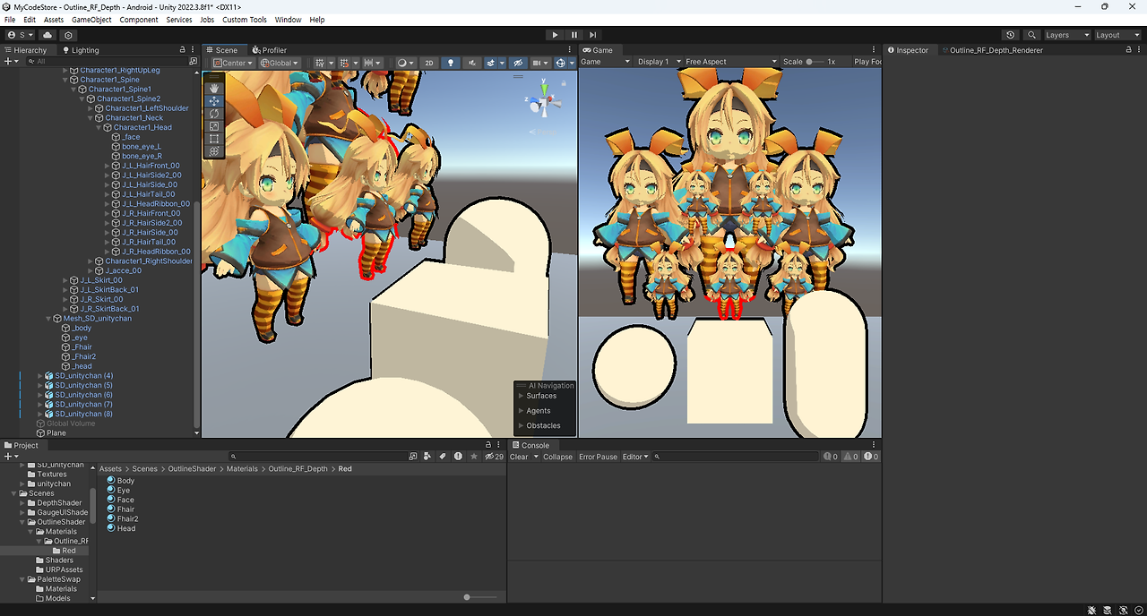URP에서 Outline 셰이더 만들어보기!