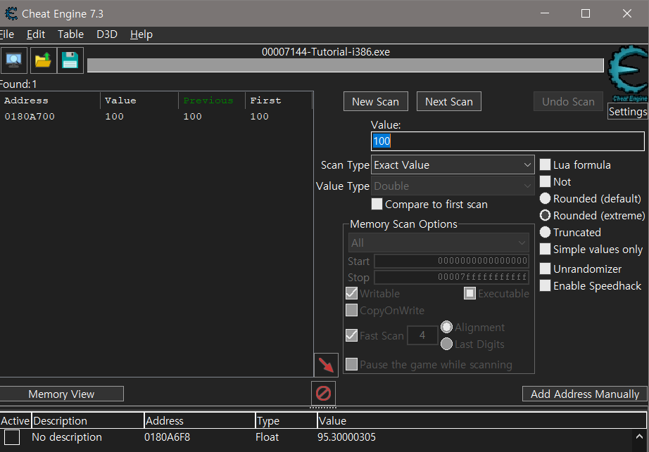 [CE] 게임 메모리 해킹: 치트 엔진(Cheat Engine) 튜토리얼 4단계 해결하기 (Game Memory Hacking ...