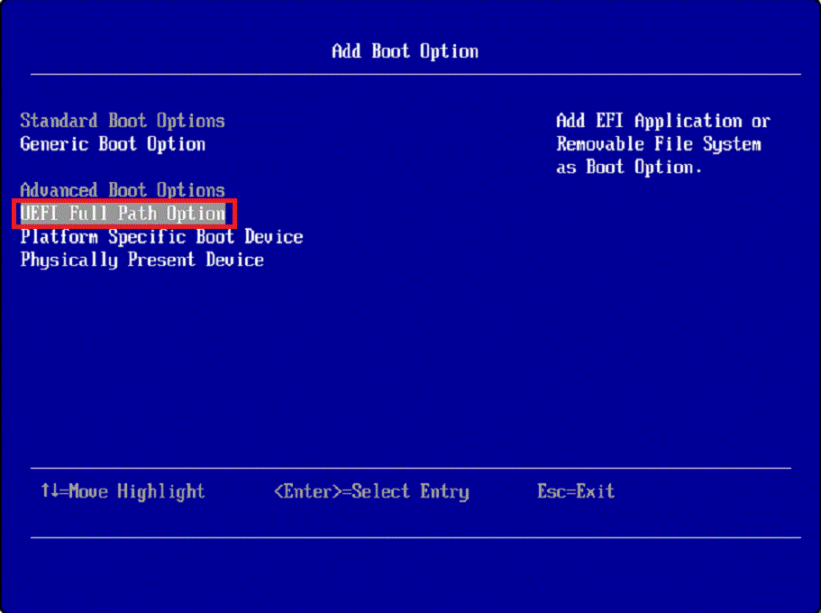 IBM x시리즈 특정 OS 못 찾는 현상 해결 방법