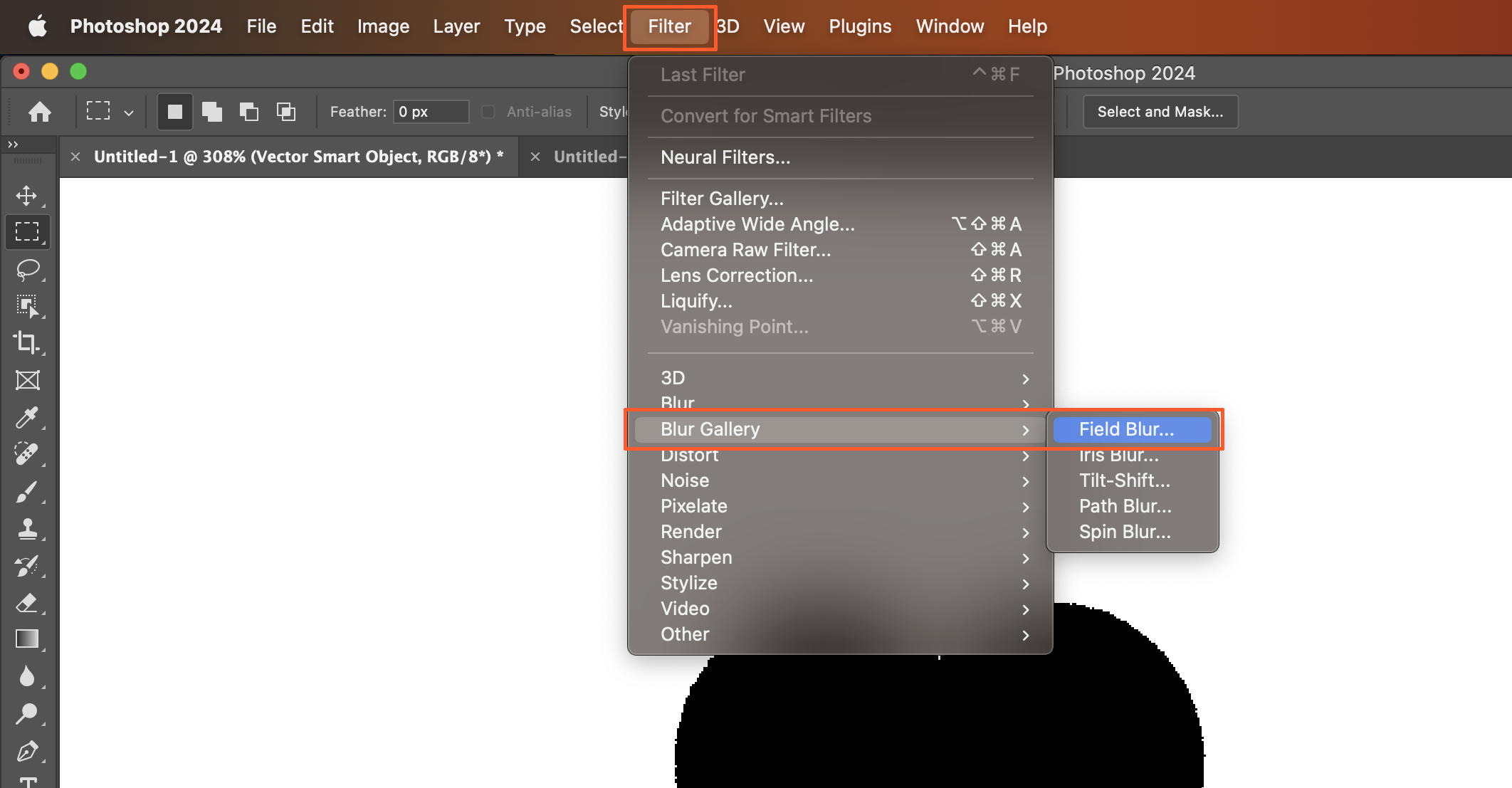 [포토샵] Dissolve와 Field Blur를 활용해 일부분만 모래처럼 번지는 이미지 만들기