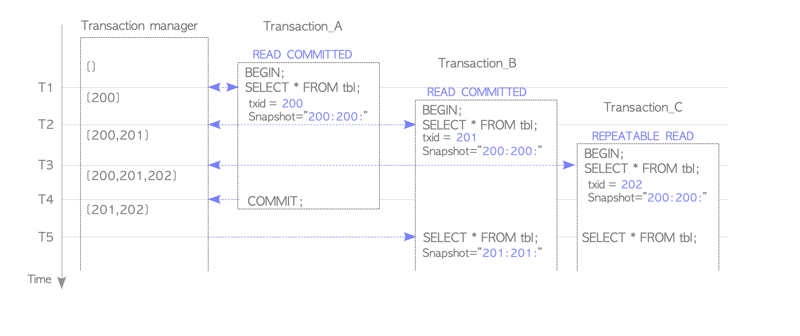 5. Transaction Snapshot