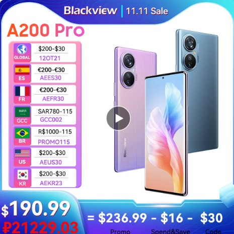 [스마트폰] Blackview A200 Pro