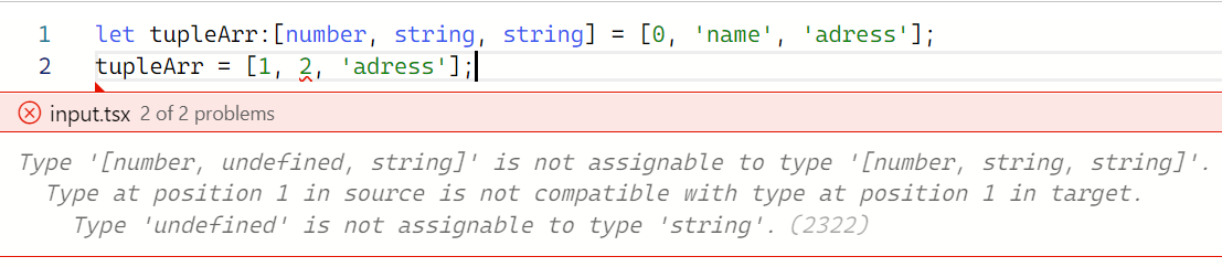 [TypeScript] 타입 정리(String / Tuple / Void)