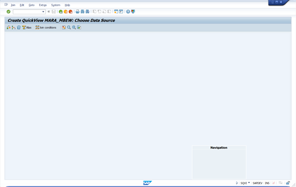 SAP QuickViewer 생성하기 - A to Z