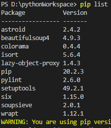 [파이썬] 웹크롤링에 필요한 BeautifulSoup4 (BS4) 설치