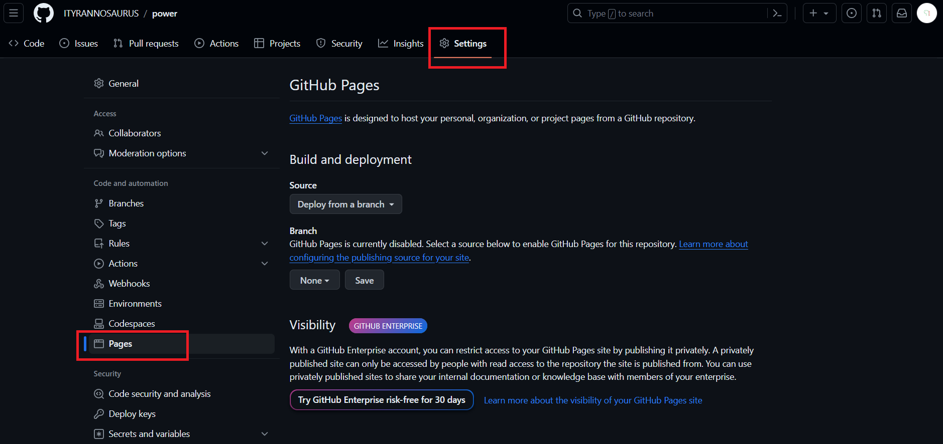 Github Javascript 깃허브 페이지 배포 Nodejs 서버 배포 실패 Private Public 리포지토리 변경하기 1108