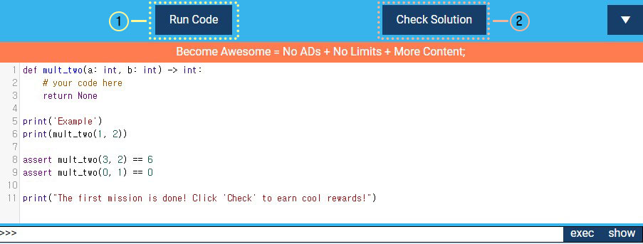 CheckiO Multiply(intro)