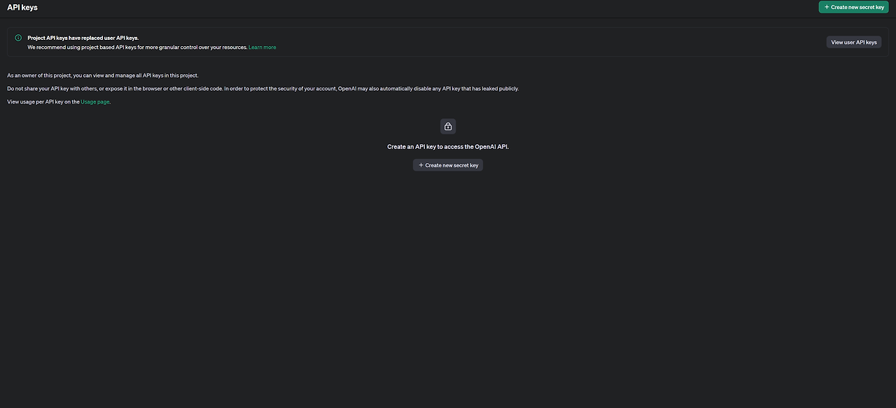 [Unity] OpenAI API(ChatGPT) 사용해보기