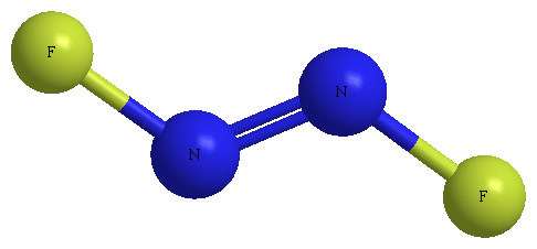 N2F2 루이스 구조. N2F2 Lewis structure