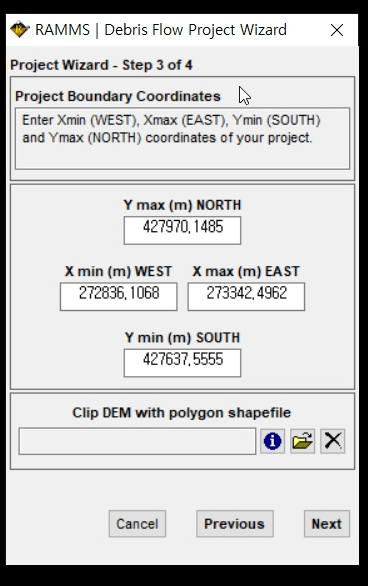 [QGIS] RAMMS : DEBRIS FLOW Simulation 하기 - 토석류 흐름 분석