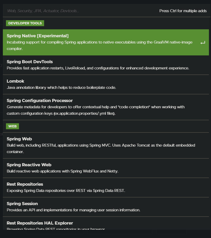 SpringBoot - 스프링부트 프로젝트를 생성하는 사이트 / start.spring.io