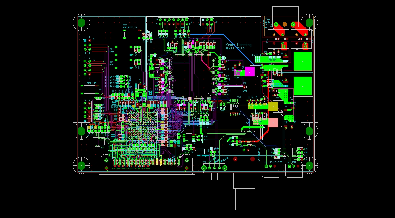 Pcb설계 6층 Dsp Fpga