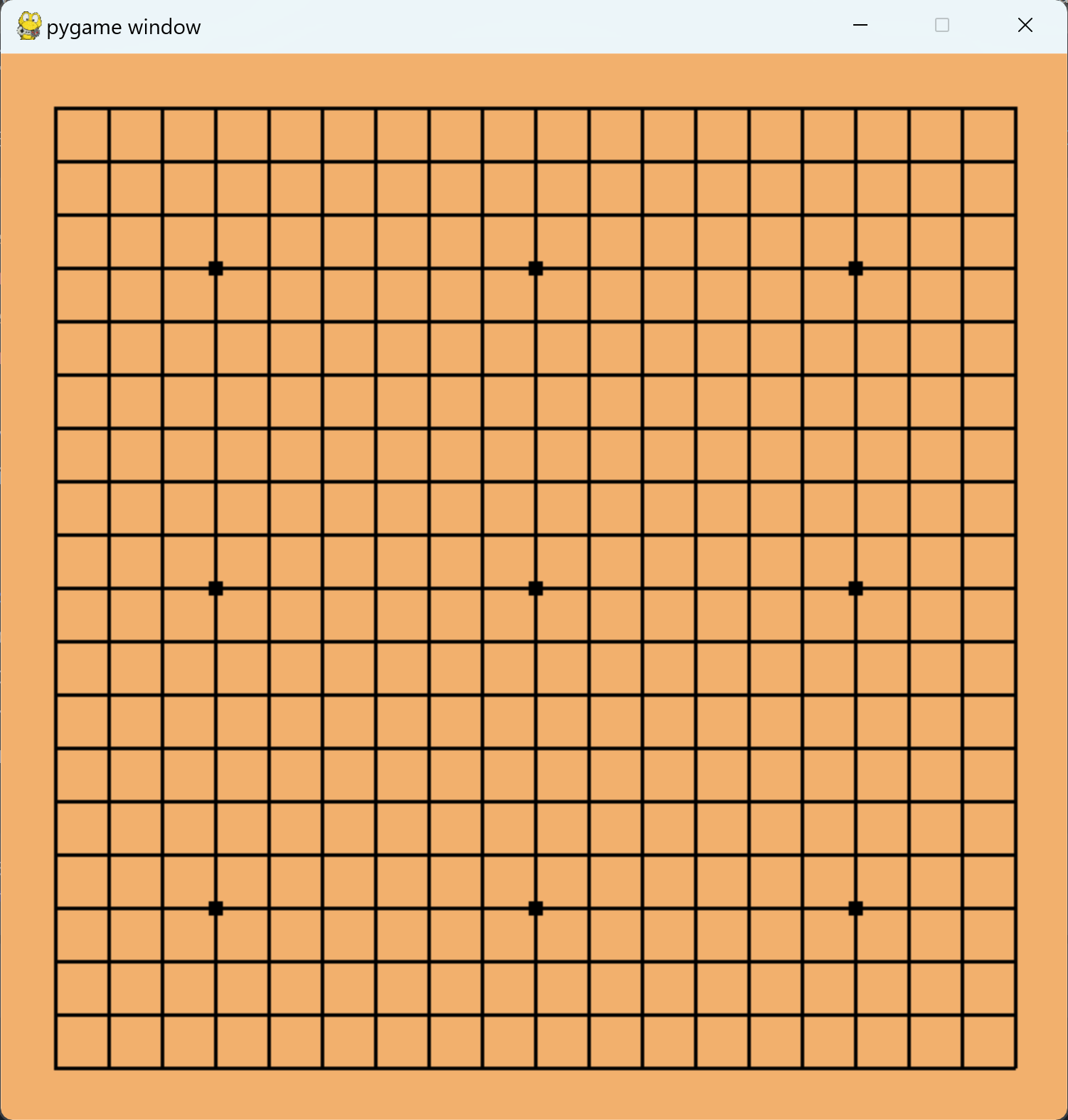 Ai 오목 1 바둑판 만들기