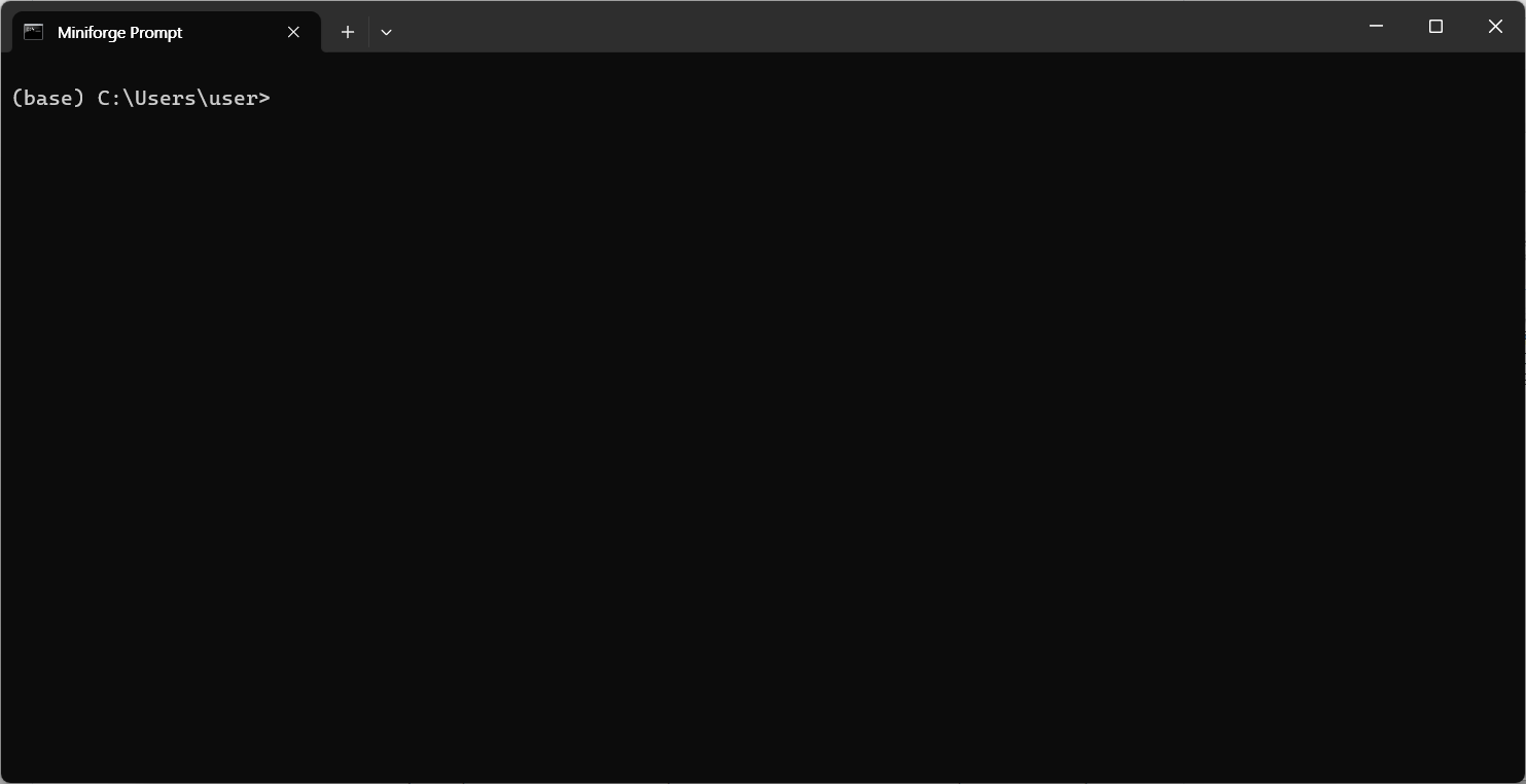 mini-forge windows에 설치하기