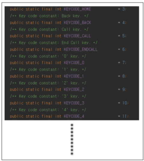 [Android] 안드로이드 - KeyEvent(키 이벤트) 처리