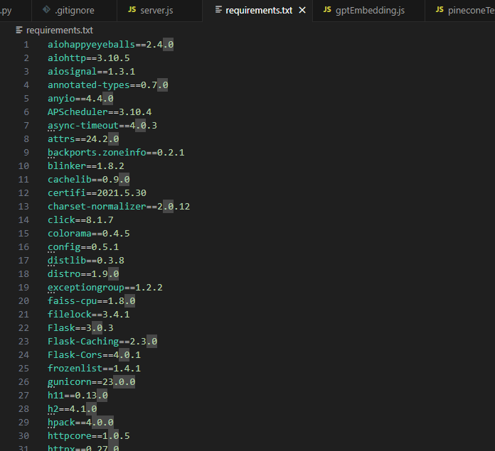 python requirements.txt 사용해서 설치 관리하는 방법