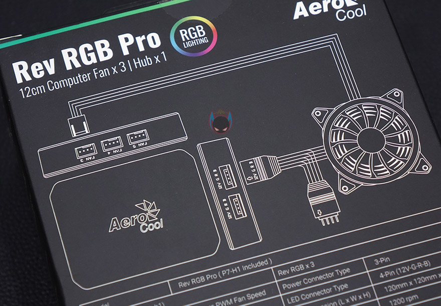 에어로쿨의 대표 링(Ring) 케이스 팬 - AEROCOOL Rev RGB Pro