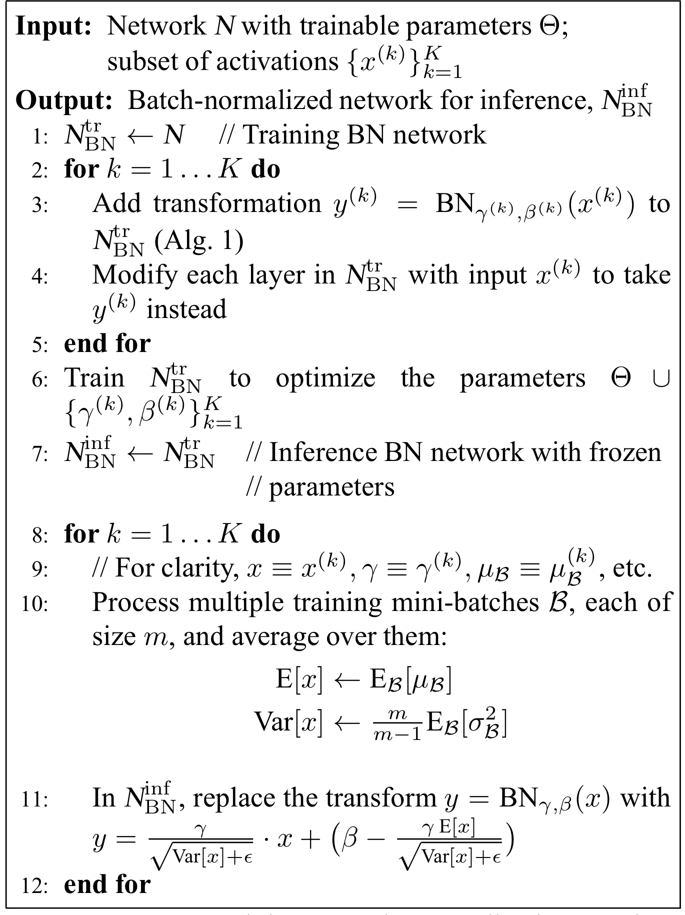 Batch Normalization