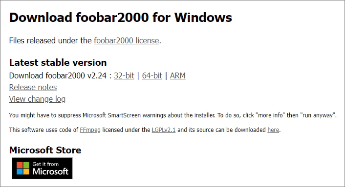 foobar2000 다운로드 윈도우에 설치해 볼까?