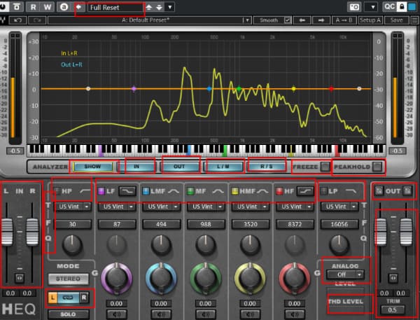 [Waves] H eq 사용 방법, Q 10 EQ 사용 방법, Liner Phase EQ, 서치컬 이큐, 패러메트릭 ...