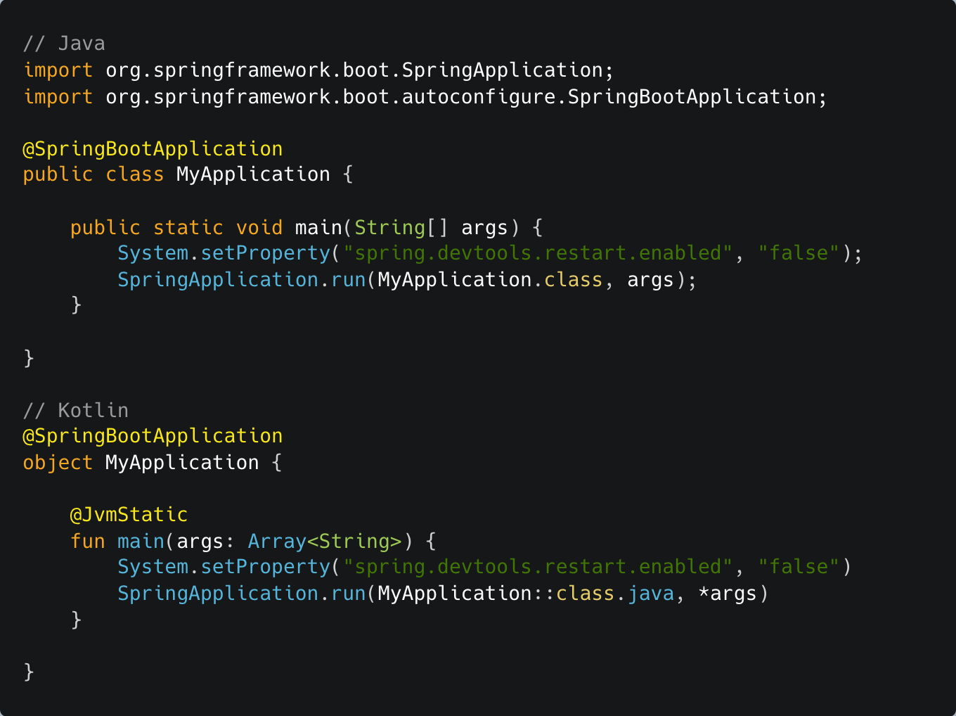Spring Boot DevTools은 뭘까