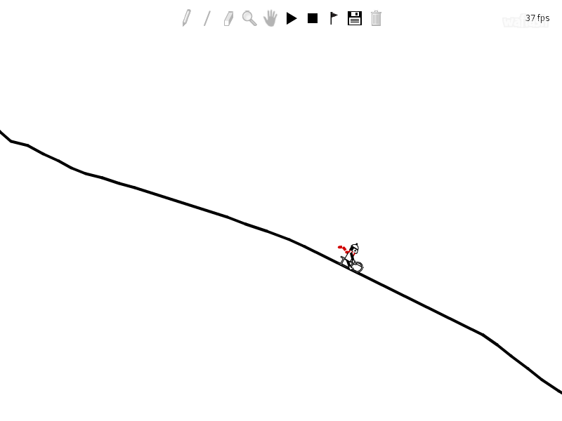 라인 라이더 (Line Rider) - 플래시게임 | 와플래시 게임 아카이브