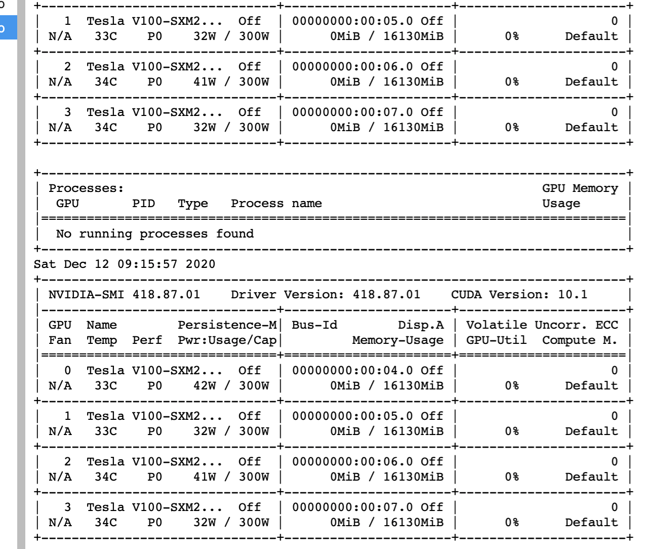 multi gpu 실패, tensorflow mirrored strategy