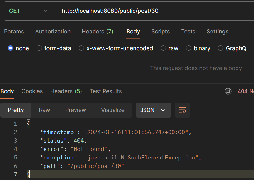 [Spring boot] HandlerExceptionResolver Custom 예외 처리