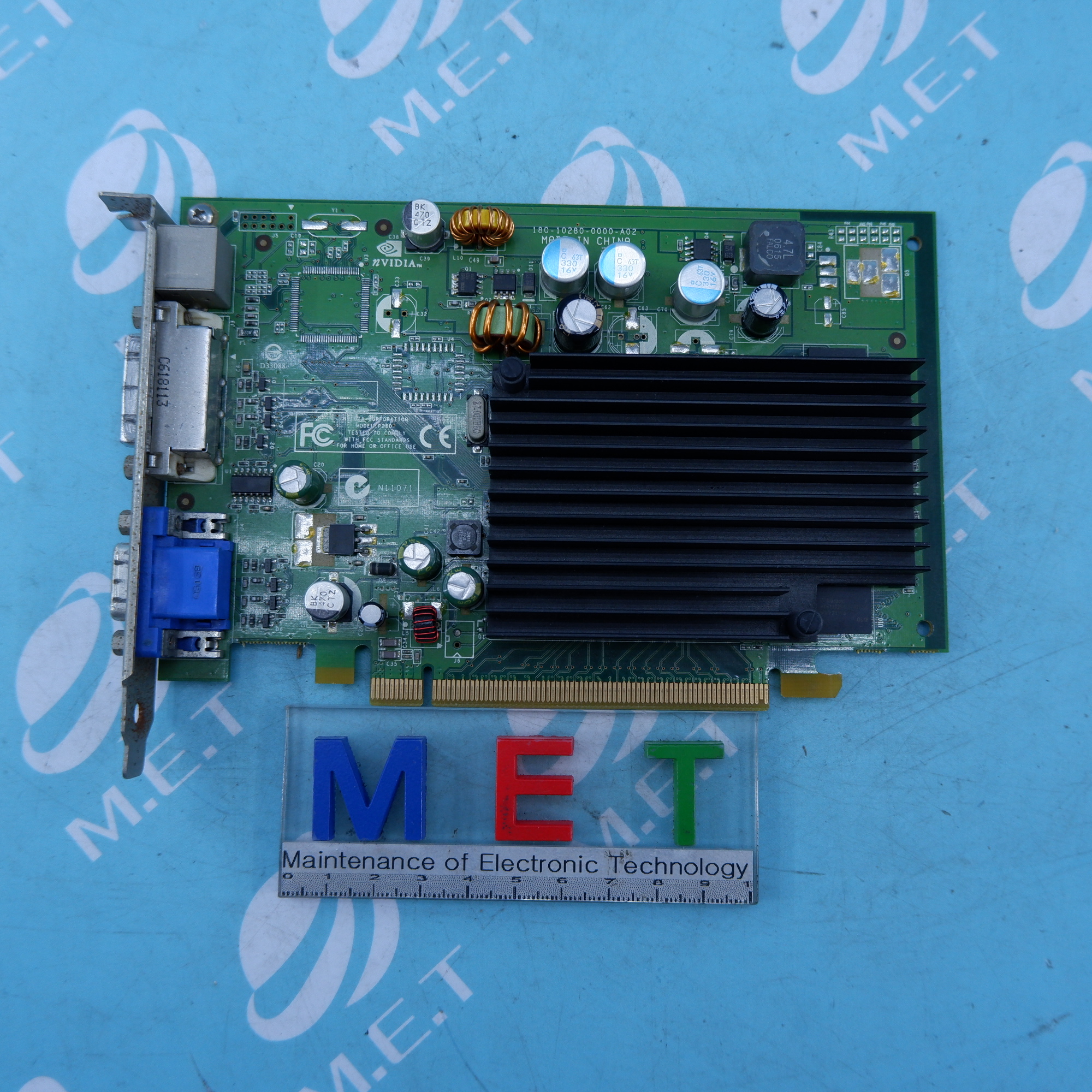 180-10280-0000-A02 [PCB] NVIDIA GEFORCE 180 10280 0000 A02 ㈜엠이티 산업 자동화 ...