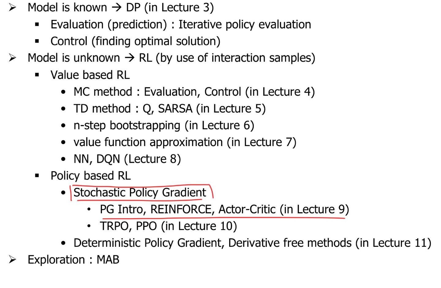 [Reinforcement Learning] Policy based RL - Policy Gradient, REINFORCE ...