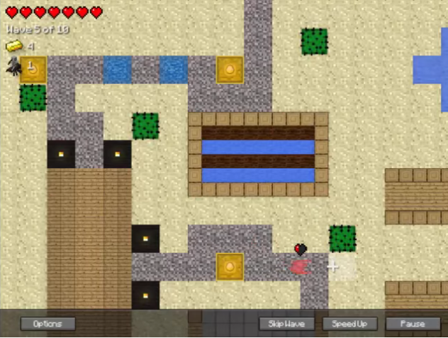 마인크래프트 타워 디펜스 2 (Minecraft Tower Defence 2) :: 신비게임