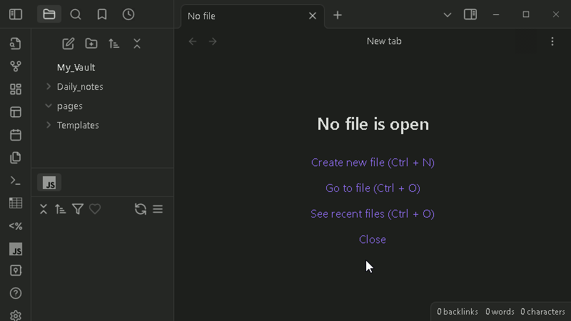 RunJS: 옵시디언 플러그인을 만들었습니다 🎉