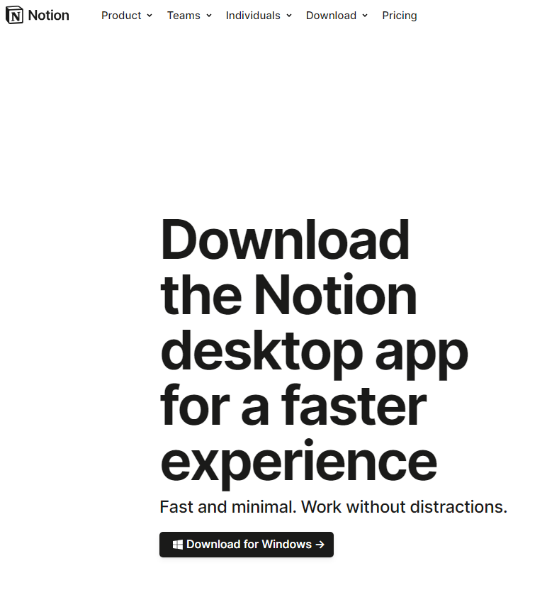 노션(Notion) PC 버전 다운로드 및 설치 가이드