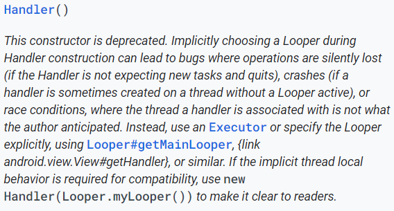 Thread, Looper, Handler