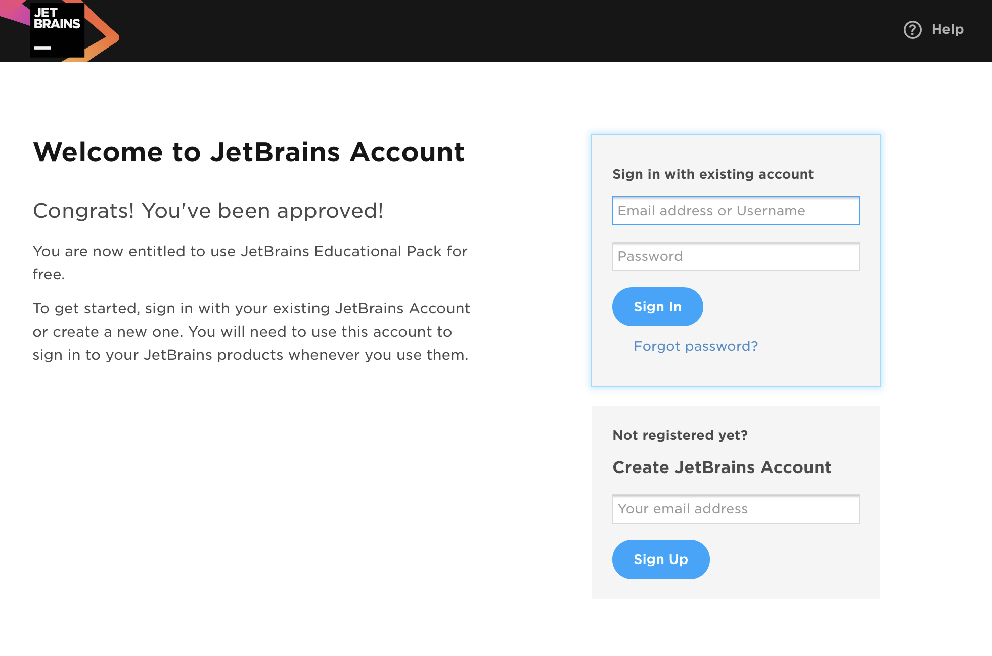 JetBrains IDE 학생용 라이센스 발급받기 - 미르의 IT 정복기