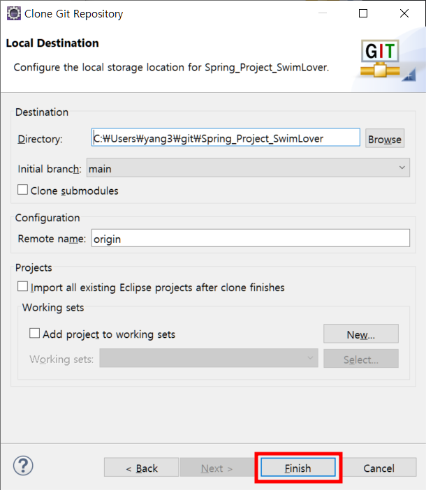[GitHub & Spring] Spring 프로젝트 Git 커밋하기 — With Dorothy